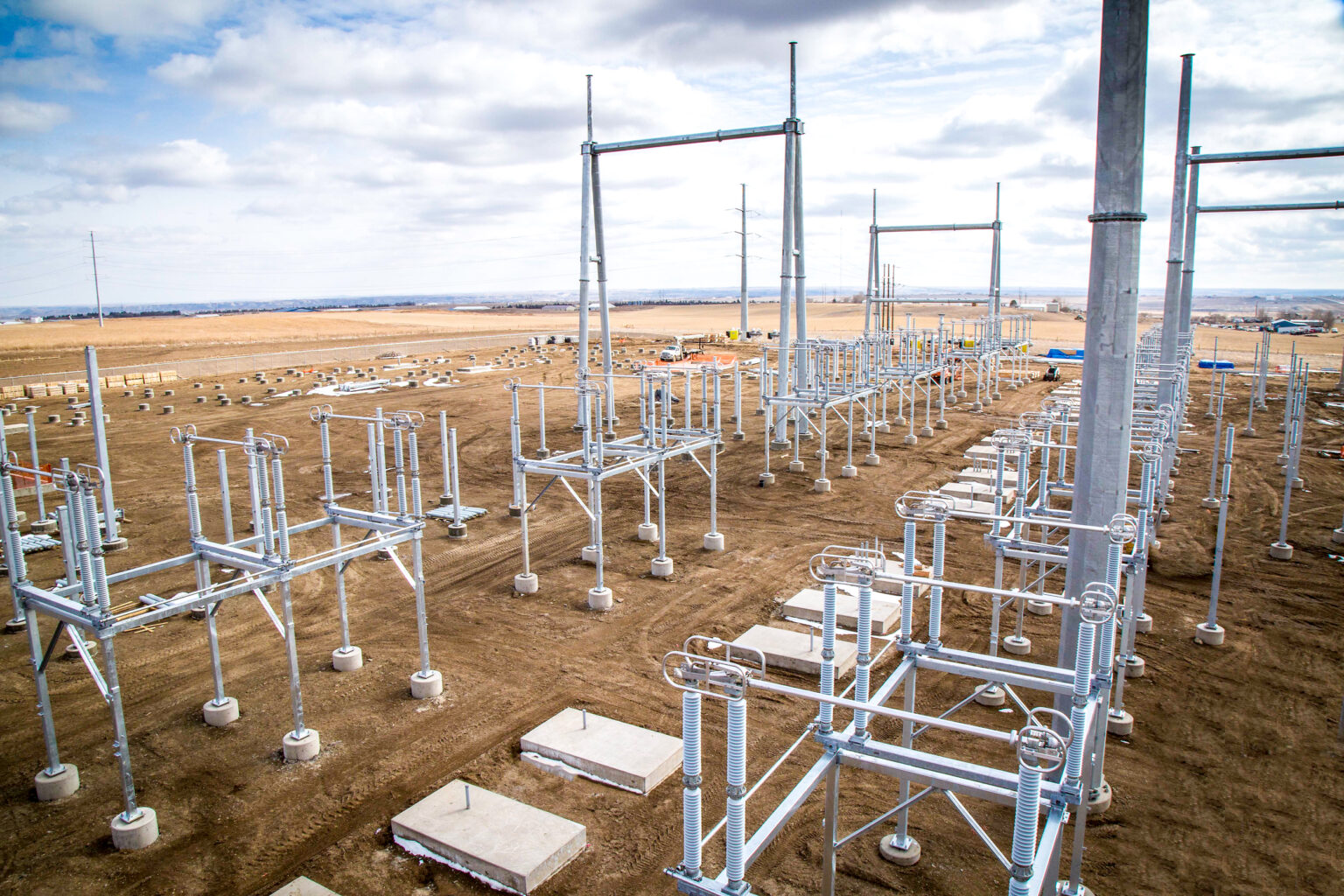 Substation Construction | High-Voltage | Switching Stations